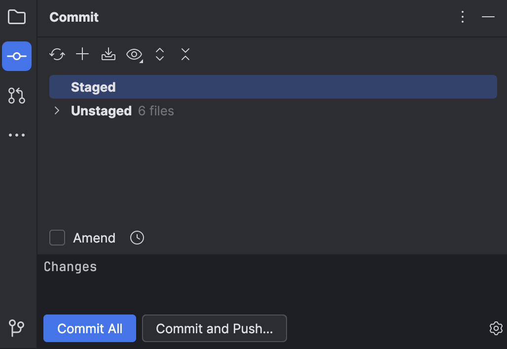Commit and push changes to Git repository | IntelliJ IDEA Documentation
