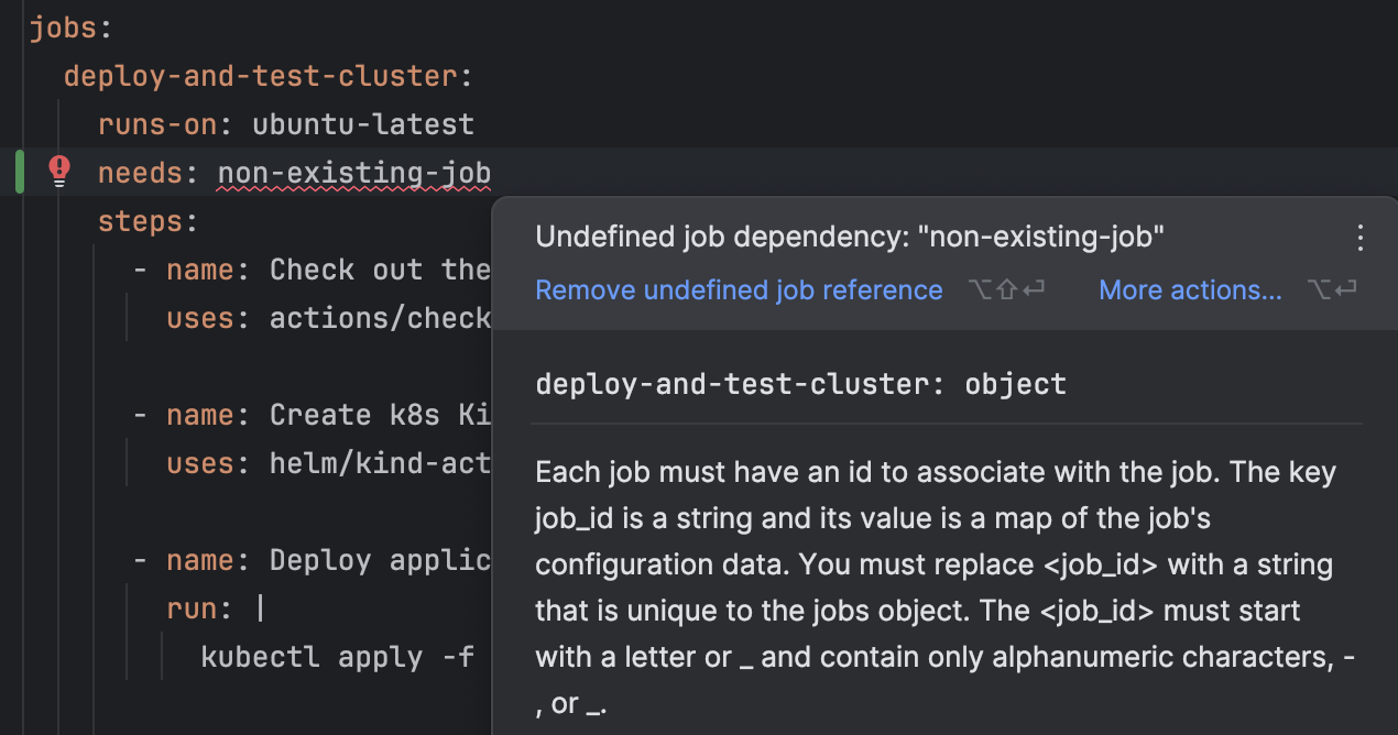 GitHub Actions | RustRover 文档