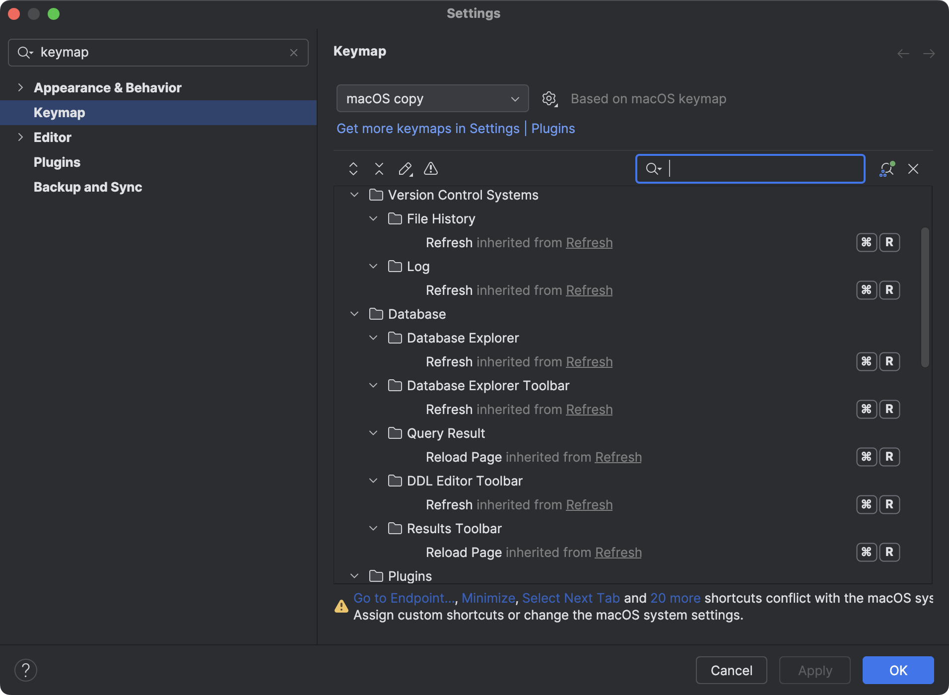 Keyboard shortcuts | CLion Documentation