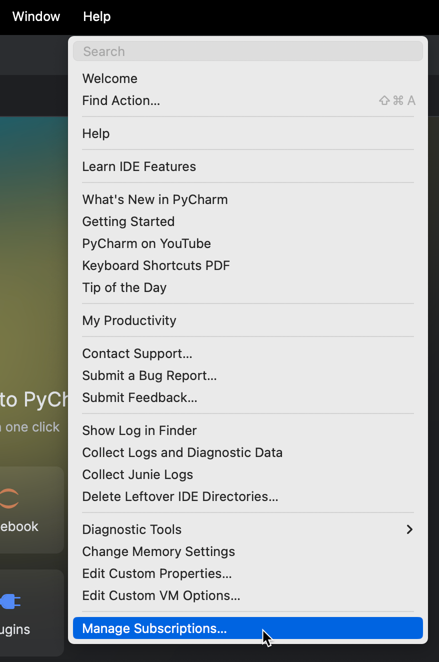 Register PyCharm | PyCharm Documentation
