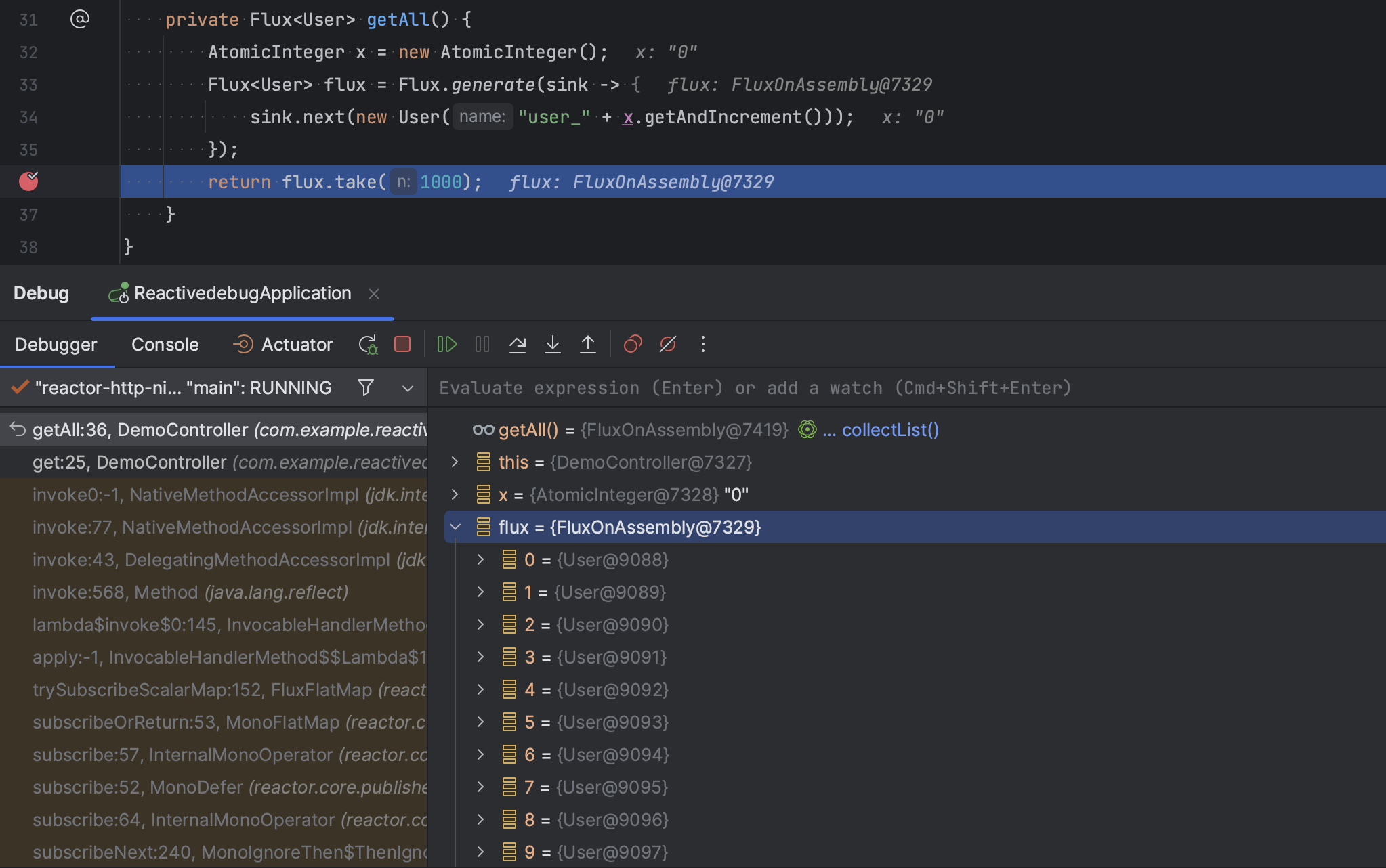 Reactive Streams | IntelliJ IDEA Documentation