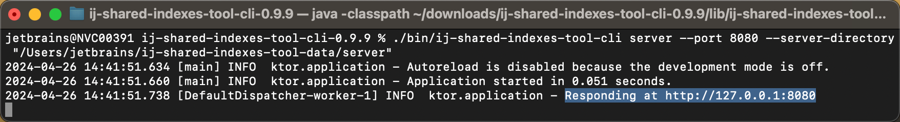 Shared indexes | IntelliJ IDEA Documentation
