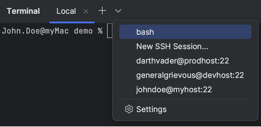 Terminal | IntelliJ IDEA Documentation