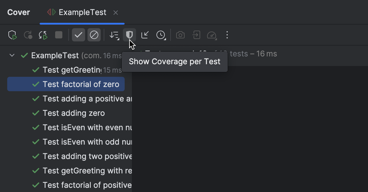 Code coverage | IntelliJ IDEA Documentation