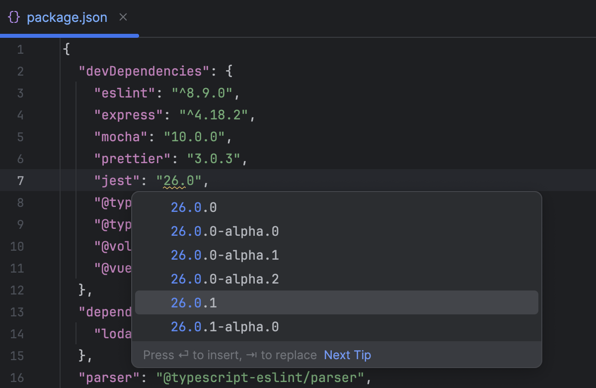 npm, pnpm, and Yarn | IntelliJ IDEA Documentation