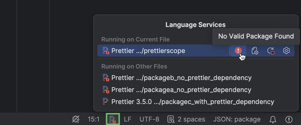 Prettier | IntelliJ IDEA Documentation