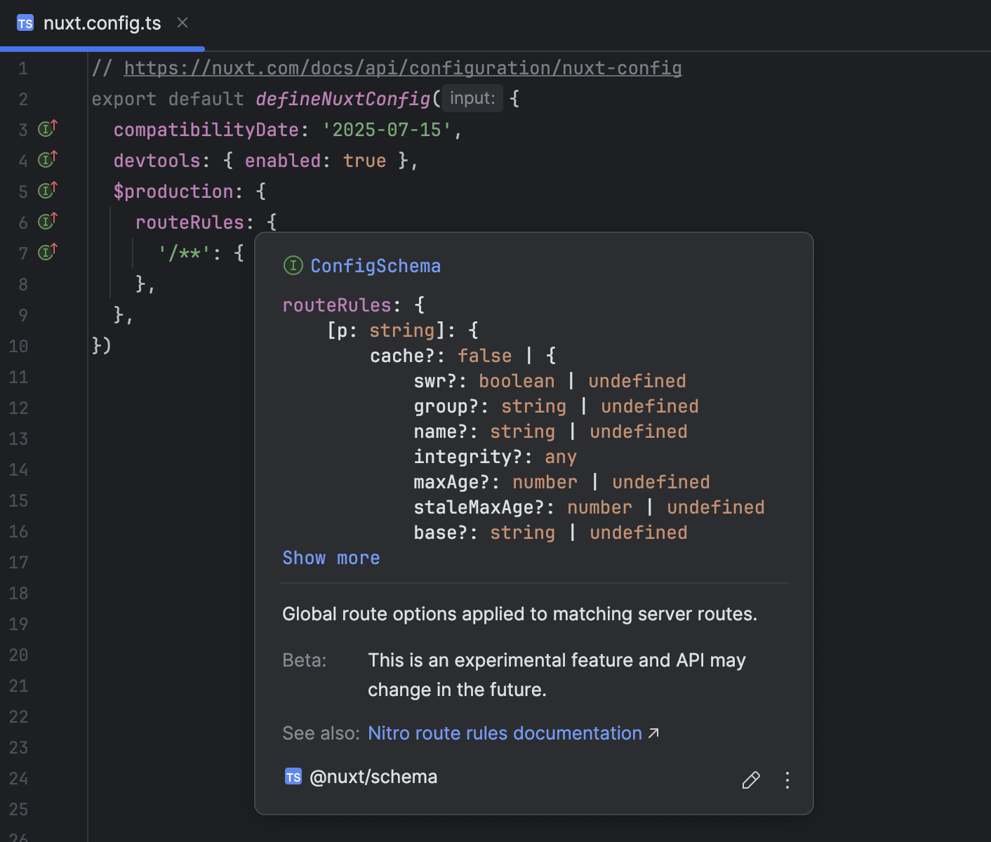 Nuxt | WebStorm 文档