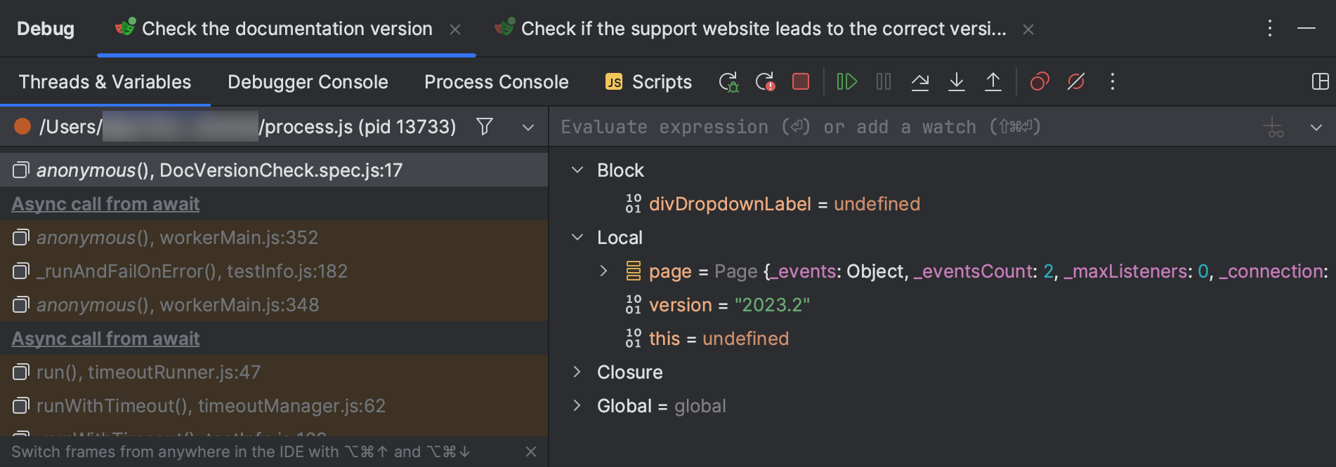 Playwright | PyCharm 文档