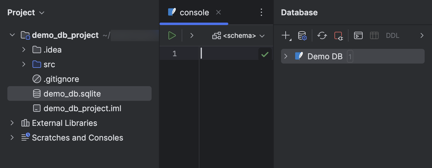 Quick start with database functionality | IntelliJ IDEA Documentation