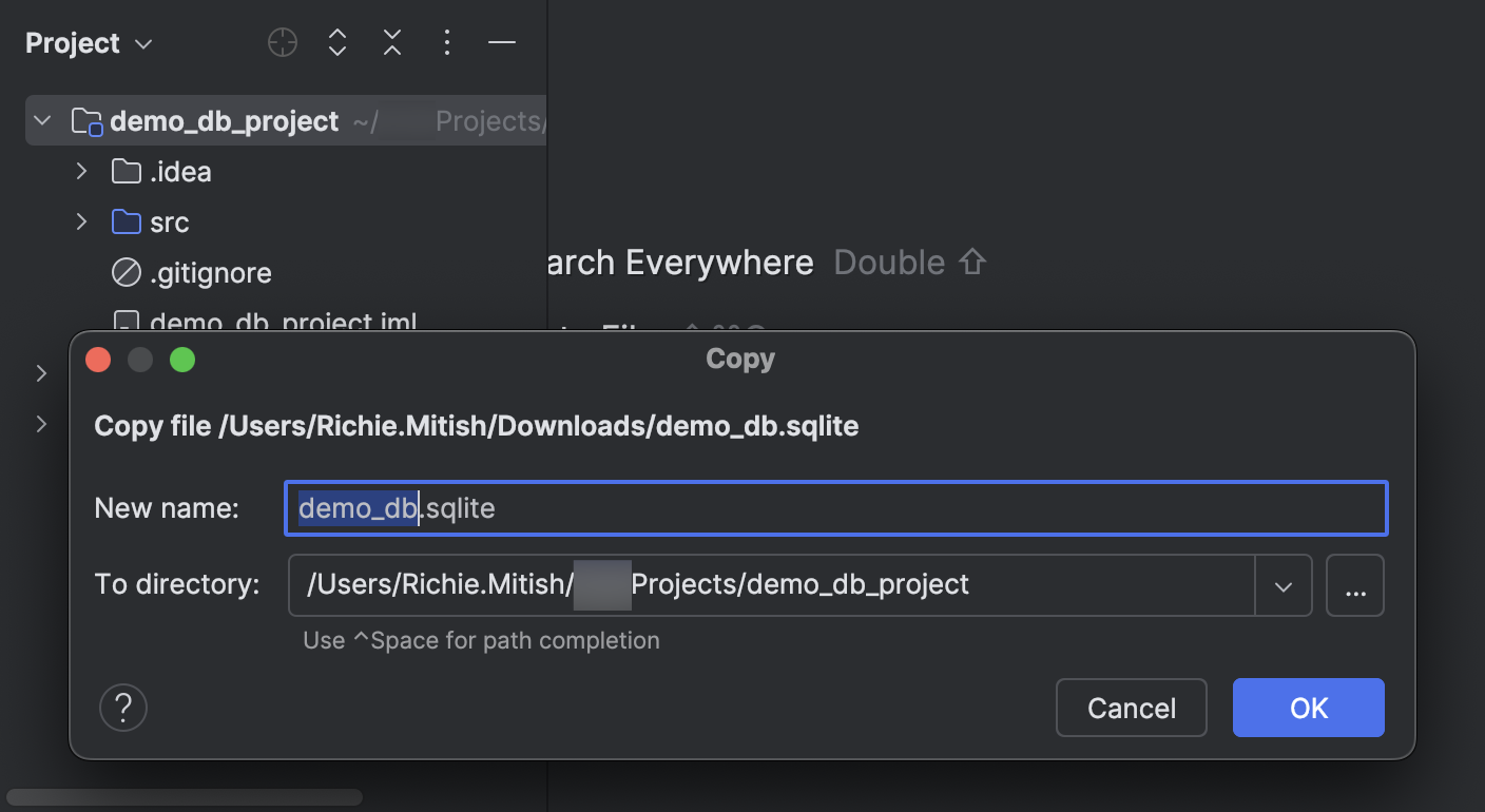Quick start with database functionality | IntelliJ IDEA Documentation