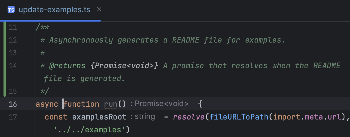 Generate documentation | AI Assistant Documentation