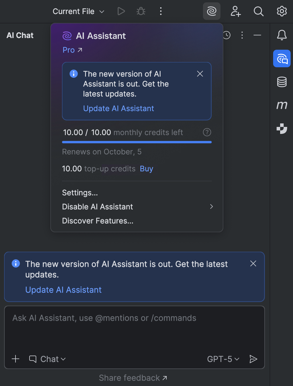 Install AI Assistant in a JetBrains IDE | AI Assistant Documentation