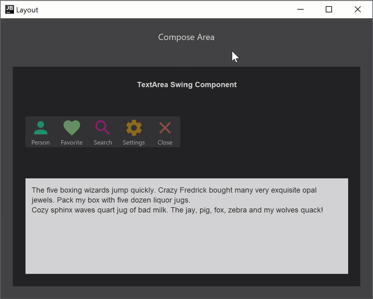 Swing interoperability | Kotlin Multiplatform Documentation
