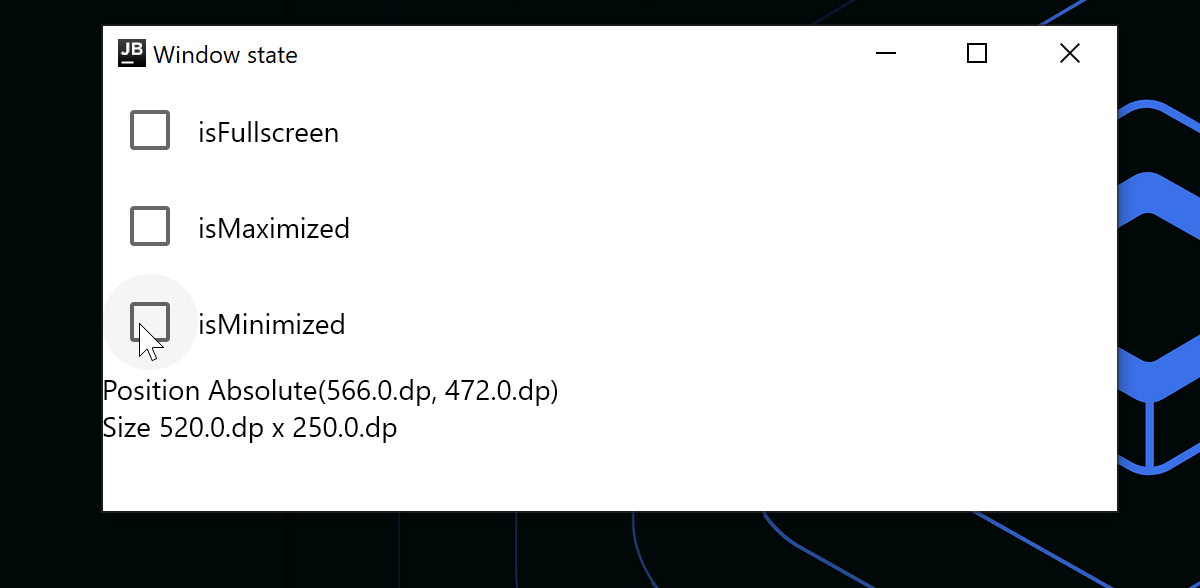 Top-level windows management | Kotlin Multiplatform Development Documentation
