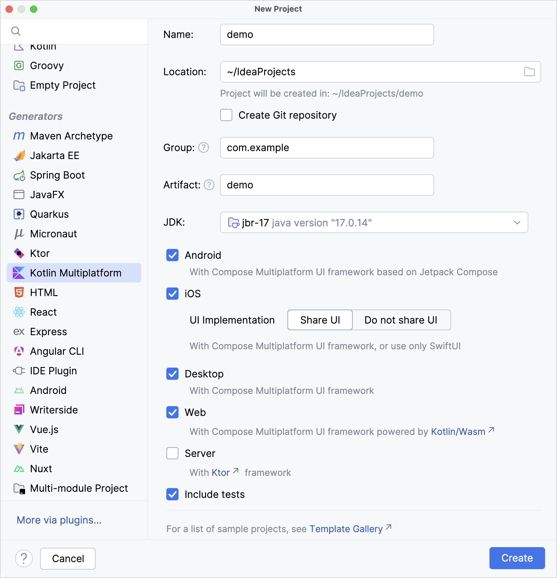 Kotlin Multiplatform quickstart | Kotlin Multiplatform Documentation