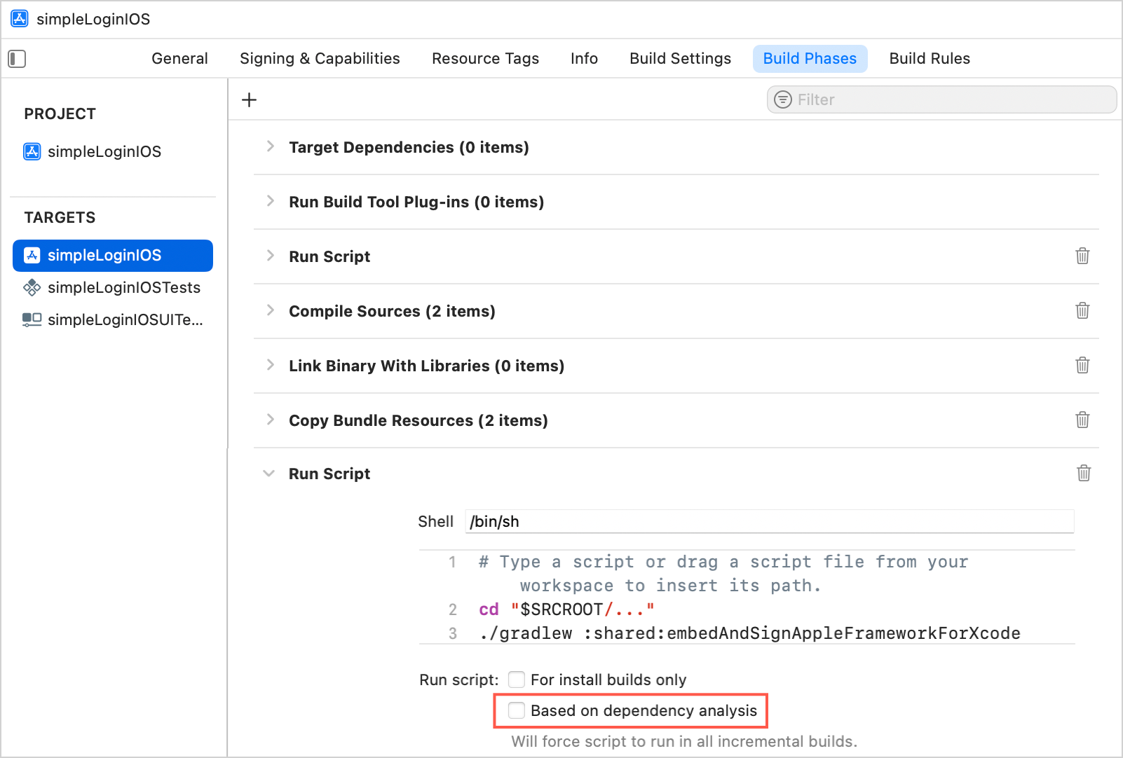 Direct integration | Kotlin Multiplatform Documentation