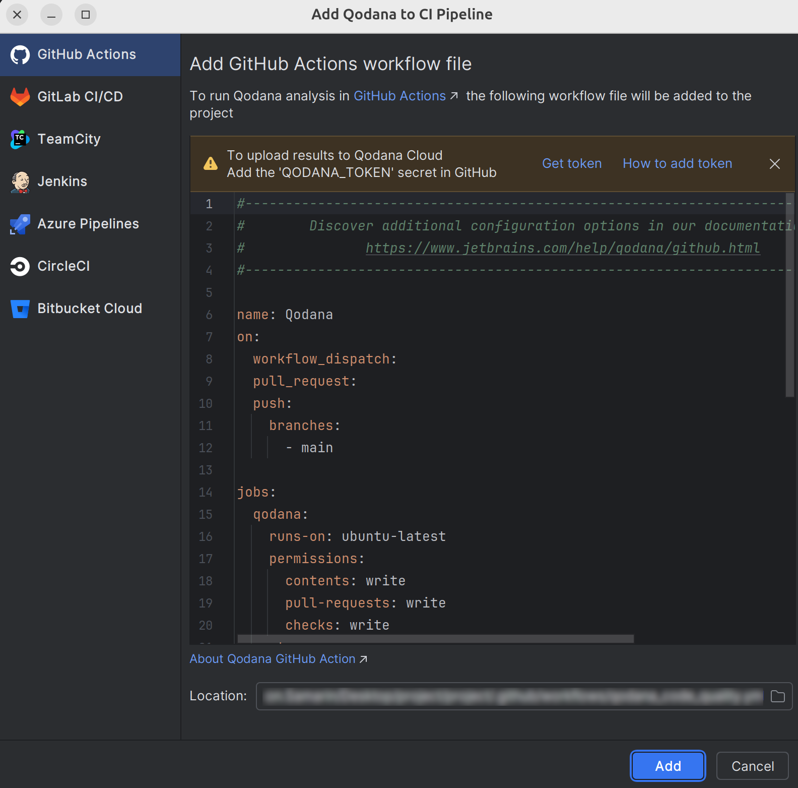 Quick start | Qodana Documentation