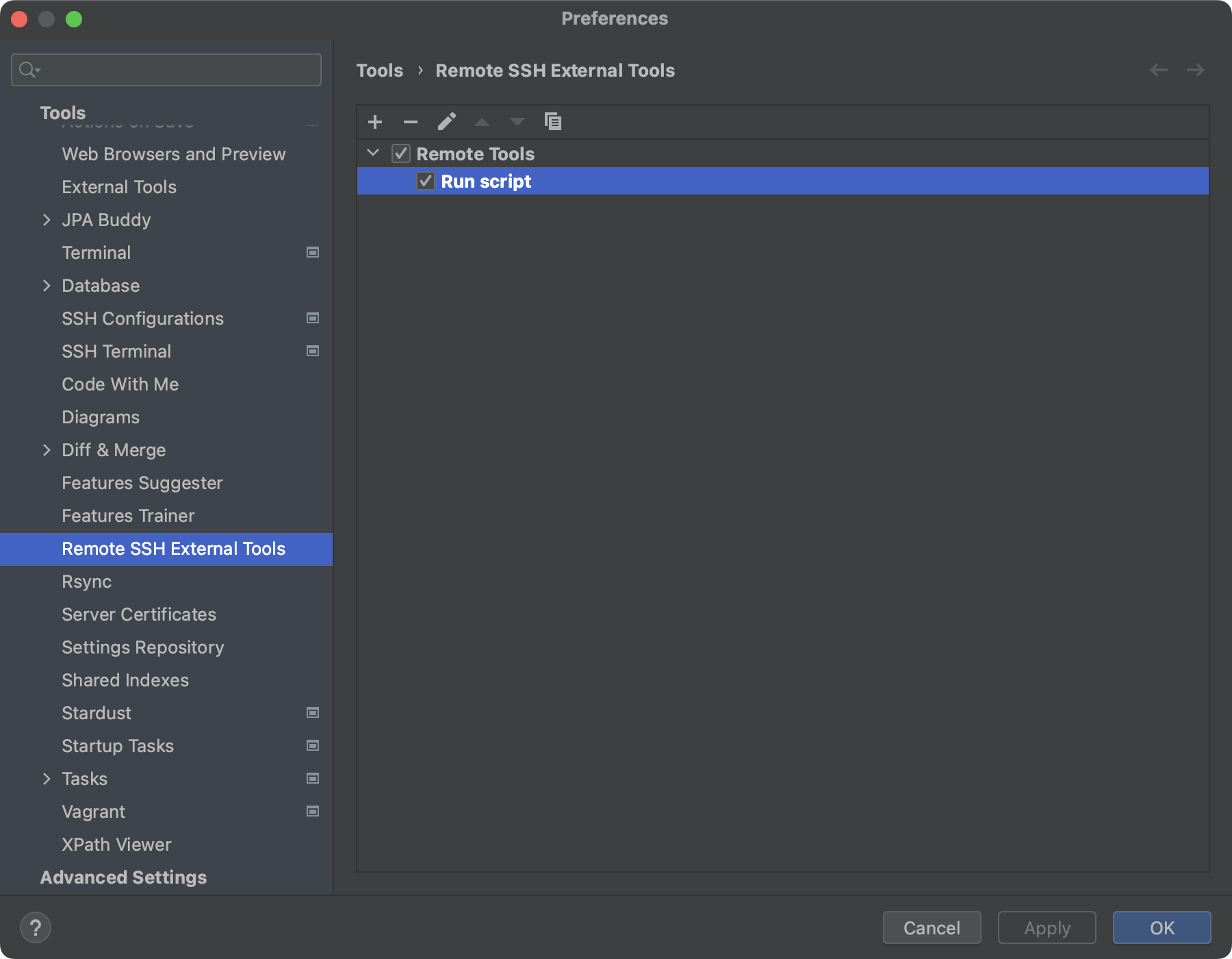 Remote Ssh External Tools Jetbrains Rider Documentation