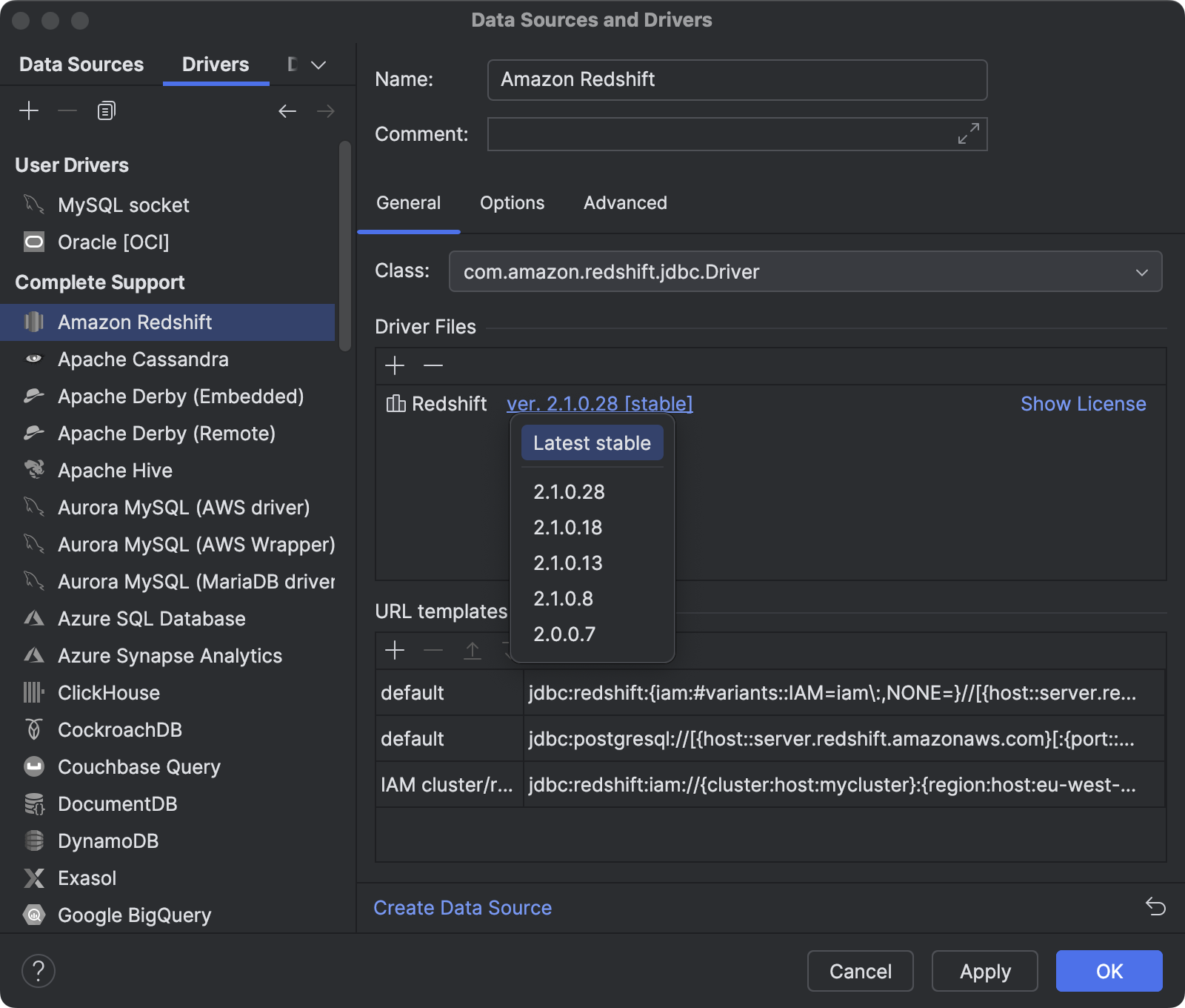 Cannot connect to a database | JetBrains Rider Documentation