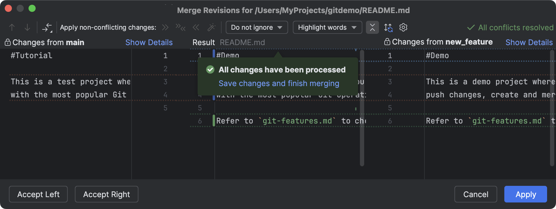 Tutorial: Getting started with Git in JetBrains Rider | JetBrains Rider Documentation