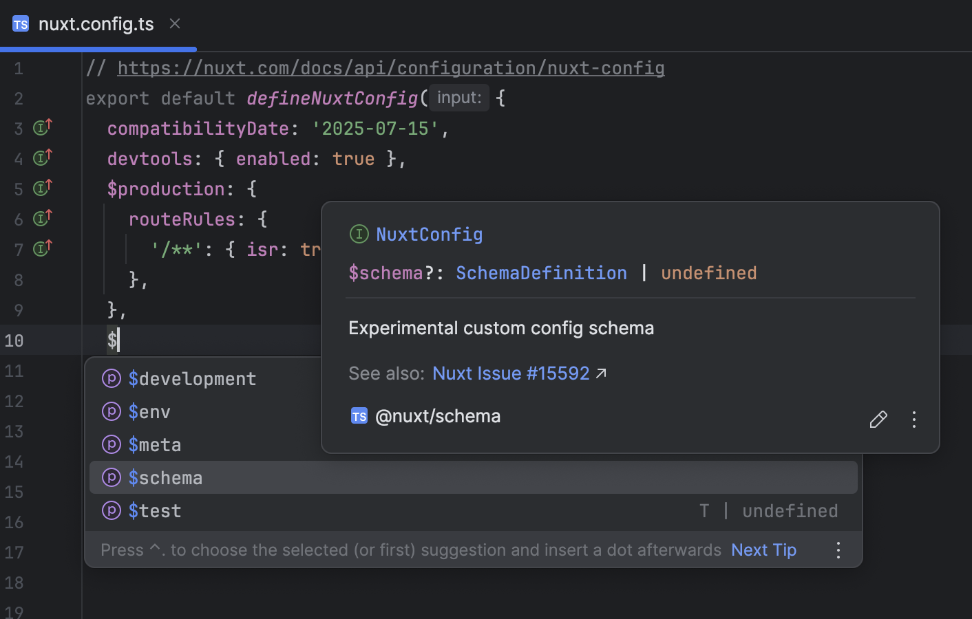 Nuxt | JetBrains Rider Documentation