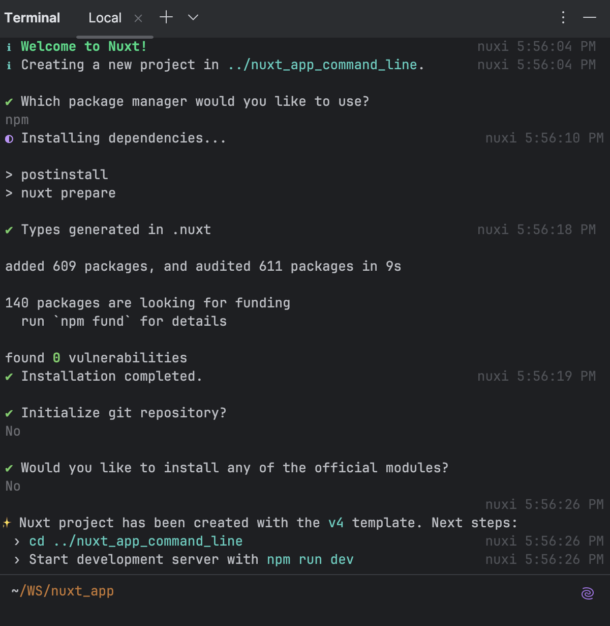 Nuxt | JetBrains Rider Documentation