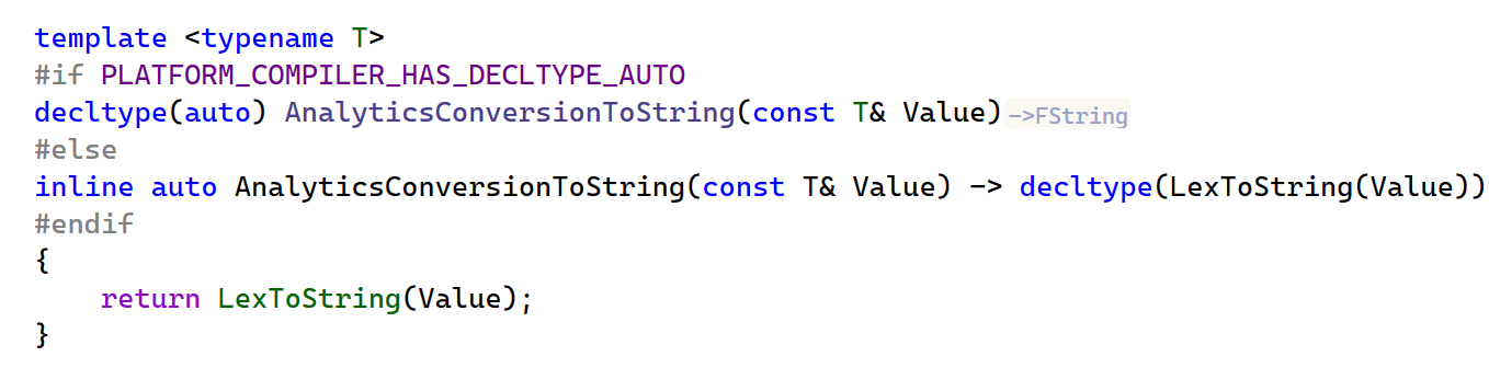 C/C++ 类型名称提示 | JetBrains Rider 文档