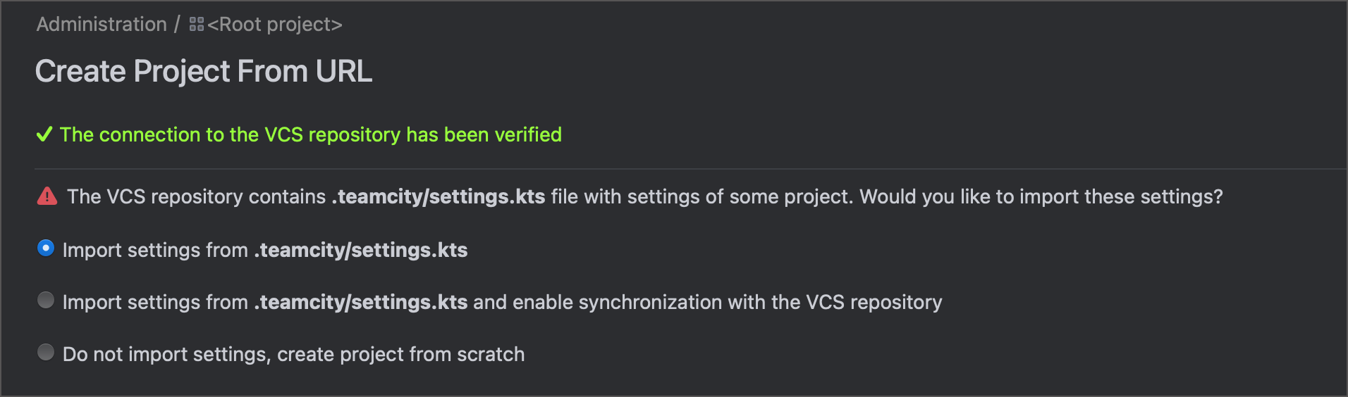 Kotlin DSL | TeamCity On-Premises Documentation