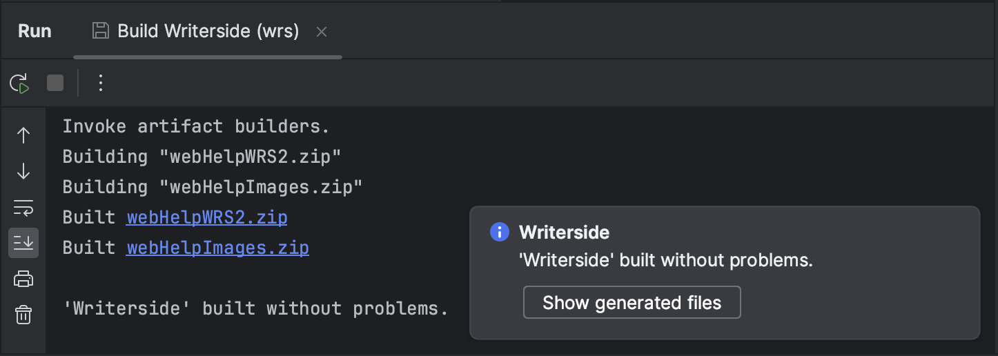 Build locally | Writerside Documentation