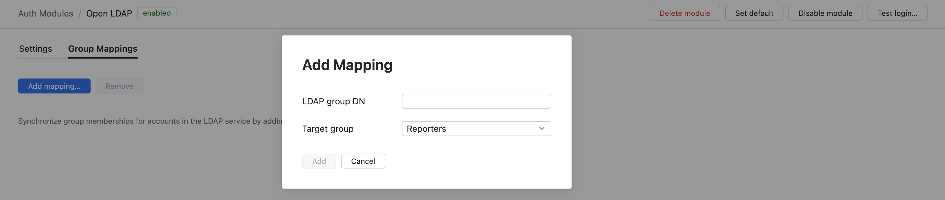 OpenLDAP Auth Module | YouTrack Server Documentation