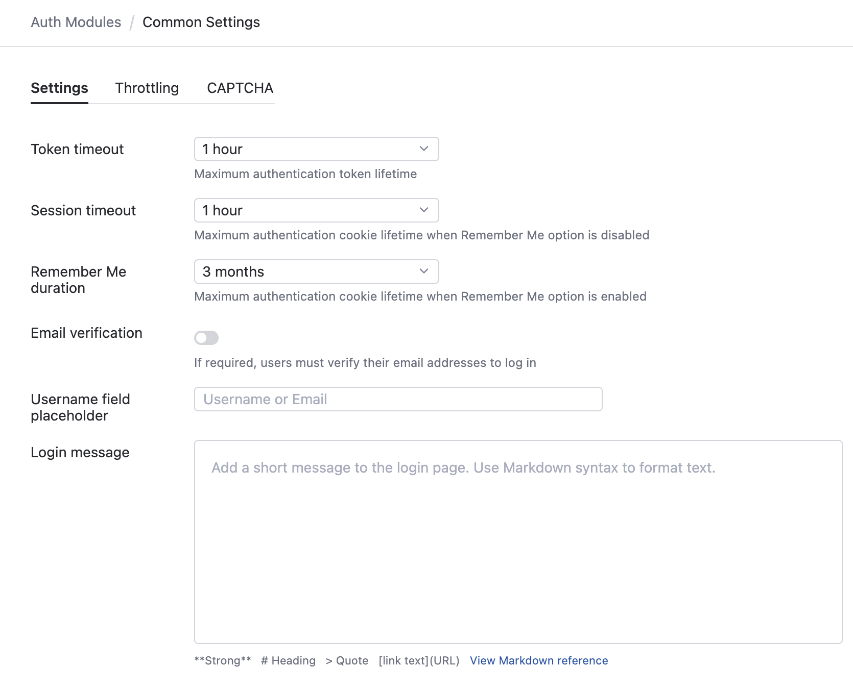 Common Settings for Auth Modules | YouTrack Cloud Documentation