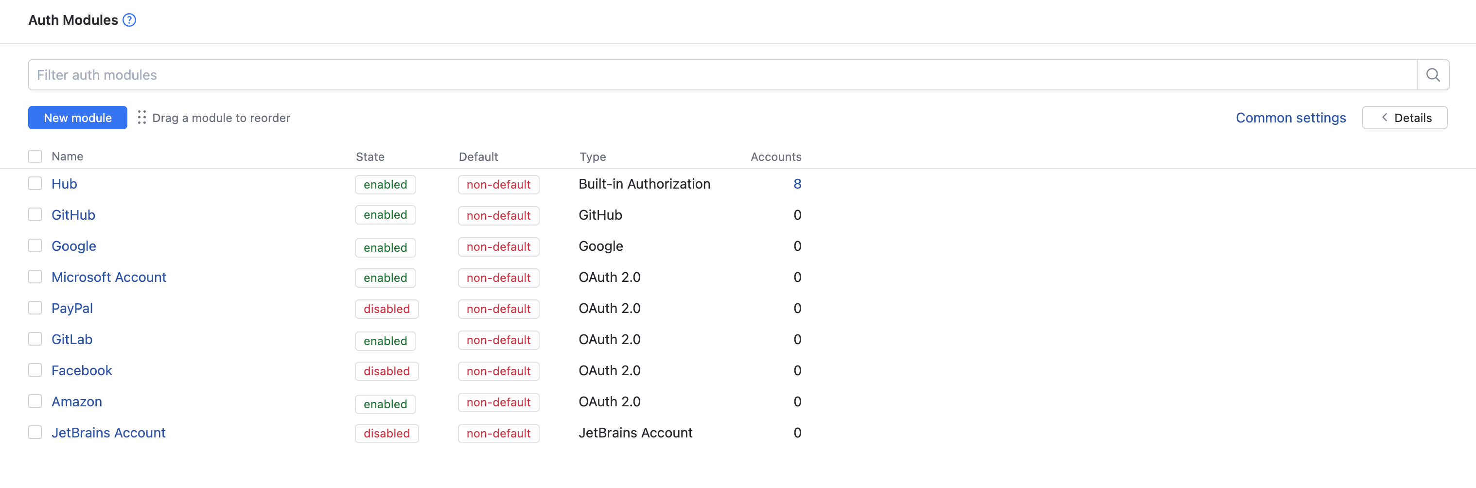 Auth Modules | YouTrack Server Documentation