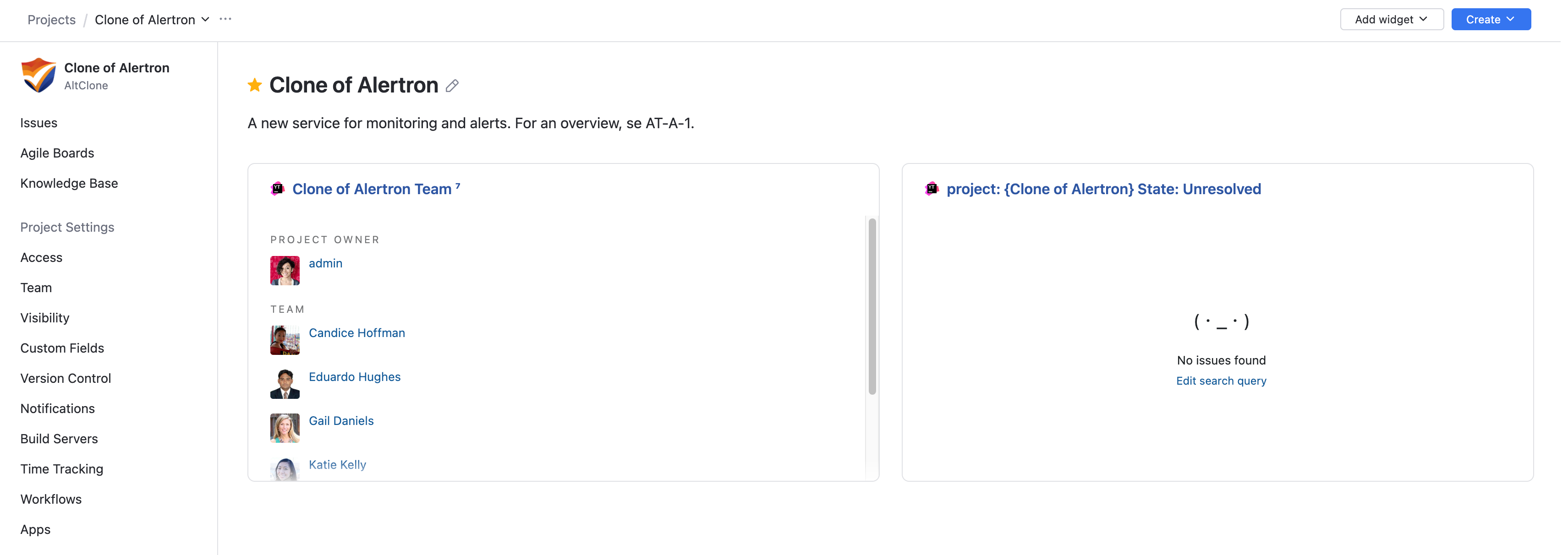 Clone a Project | YouTrack Server Documentation