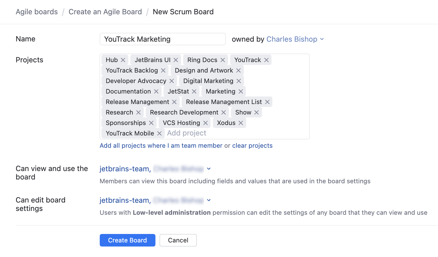Manage Multiple Projects | YouTrack Cloud Documentation