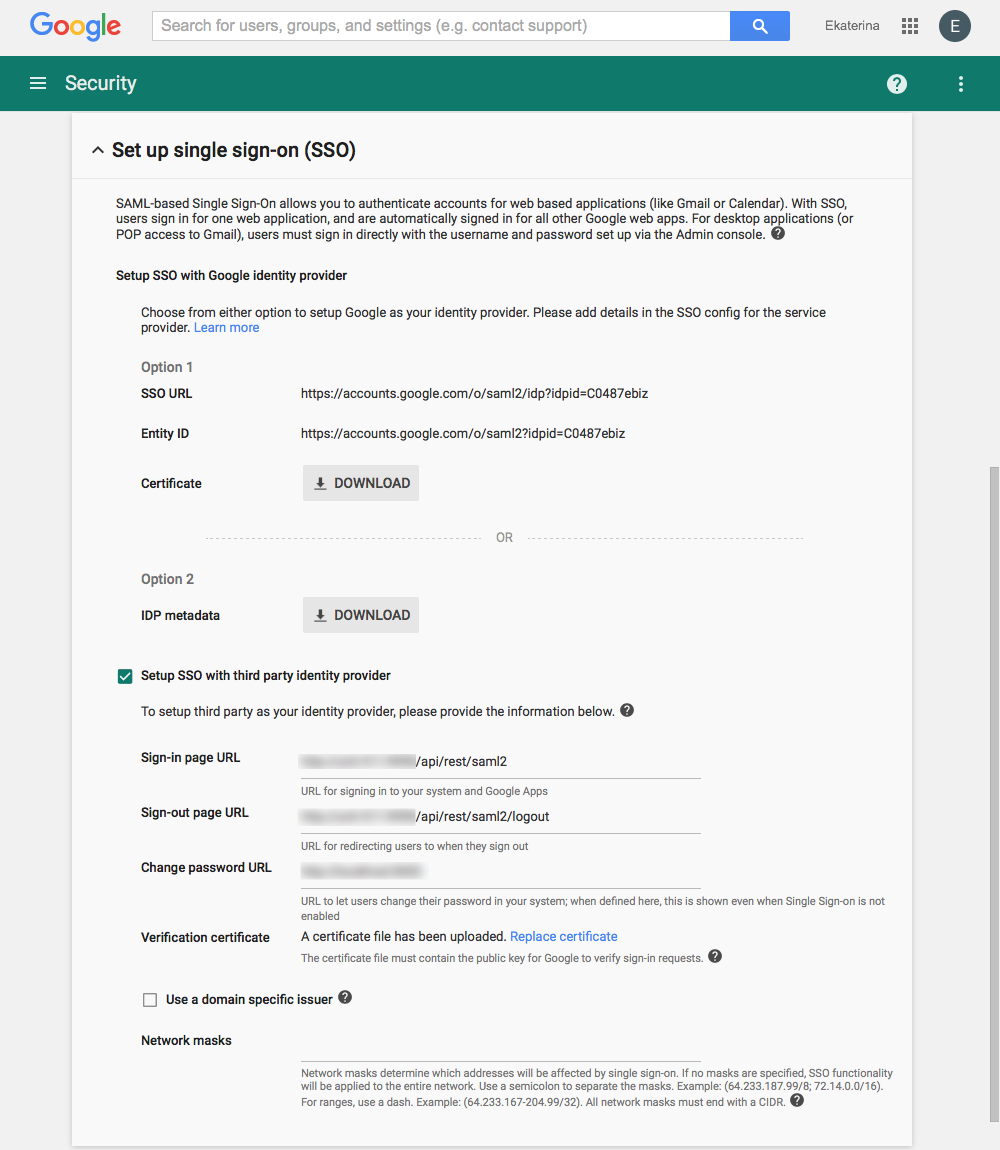 YouTrack as SAML Identity Provider for Google Apps for Work | YouTrack Cloud Documentation